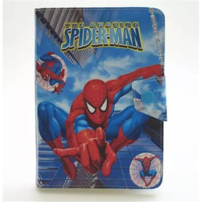 Spider Man Housse couleur universelle tablette tactile 10 pouces ...