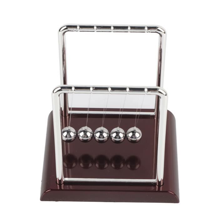Newtons Cradle Balance Balls, LED Light Up Pendulum Balls Physical ...