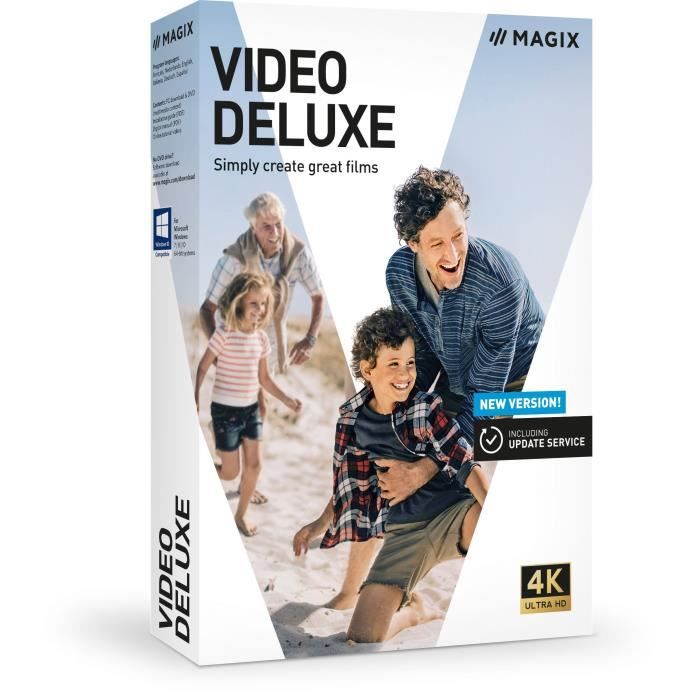MAGIX Video deluxe (2020) Logiciel montage vidéo - Cdiscount Informatique