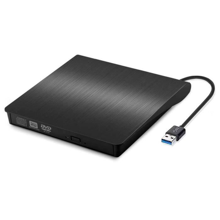 OCIODUAL USB 3.0 Externe DVD Combo CD-RW Graveur Lecteur de CD ± RW DVD ...