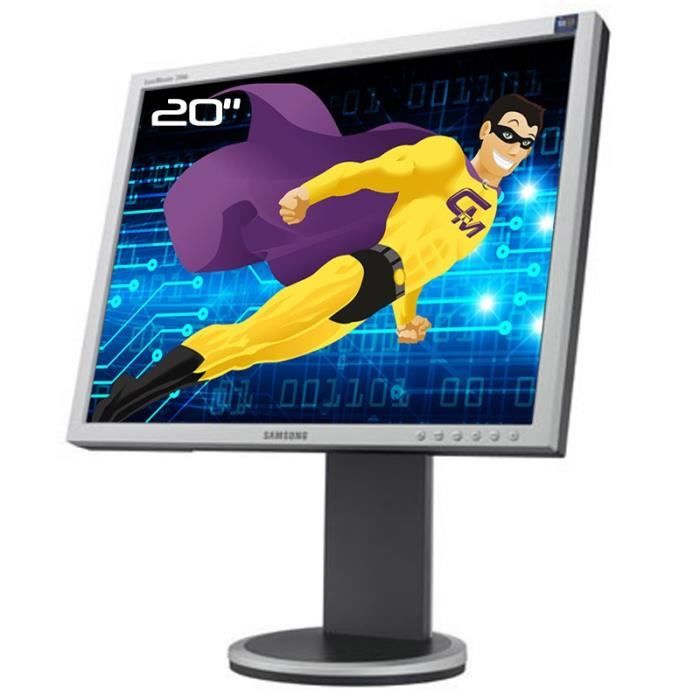 Ecran PC Pro 20" SAMSUNG SyncMaster 204B LS20BRDESQ/EDC LCD TFT TN VGA ...