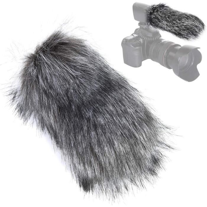 Cache-Vent Pour Microphone Pare-Vent En Fourrure, Cache Anti-Bruit En ...