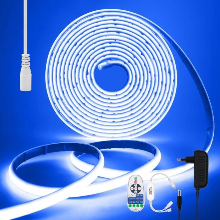 12V Cob Ruban Led, Ip68 Étanche, 320Leds-M Super Lumineux Bandeau ...