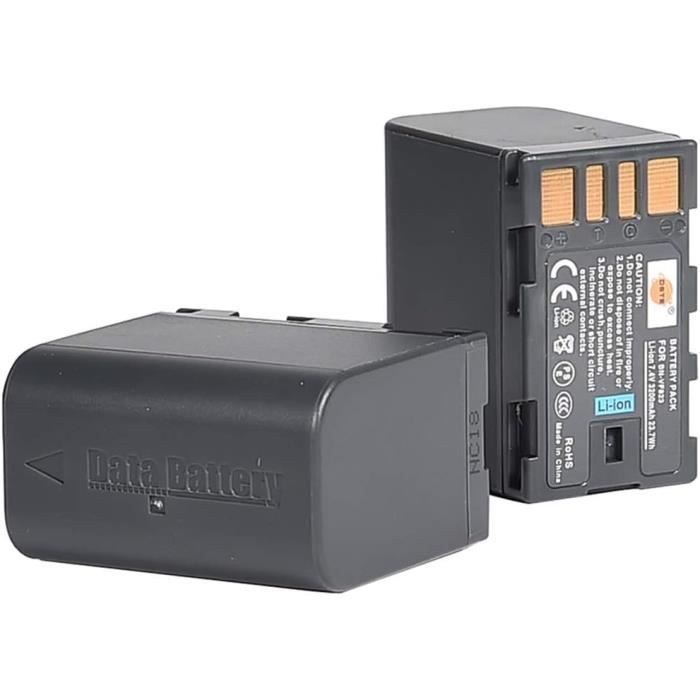 Dste Bn-Vf823U Lot De 2 Batteries Compatibles Avec Jvc Gz-Mg230 Gz ...