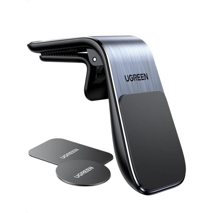 Support Téléphone Voiture Magnétique Pince Porte Smartphone Voiture ...