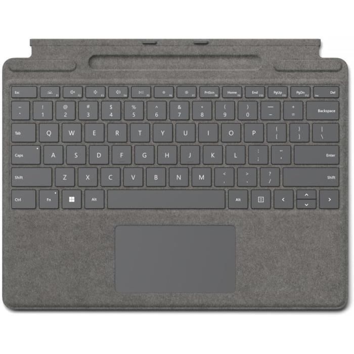 Surface Clavier Signature Keyboard, Platine, Compatible Surface Pro 8 ...