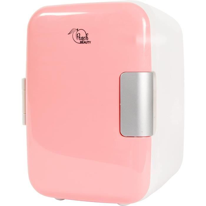 Peach Beauty Mini Frigo Cosmetique Rose Mini Frigo de Chambre 4L Frigo ...