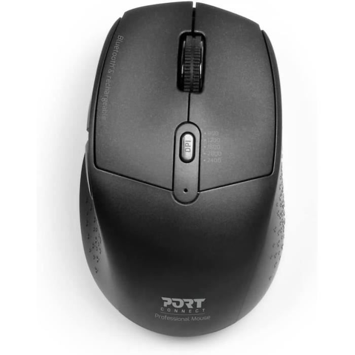 Port Connect Souris Bluetooth & Sans Fil Dual Wireless 2.4 Ghz ...