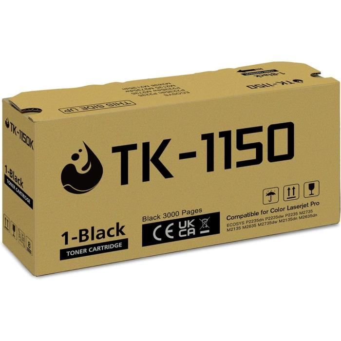 Tk-1150 Toner Pour Kyocera Tk1150 Pour Imprimante Kyocera Ecosys ...