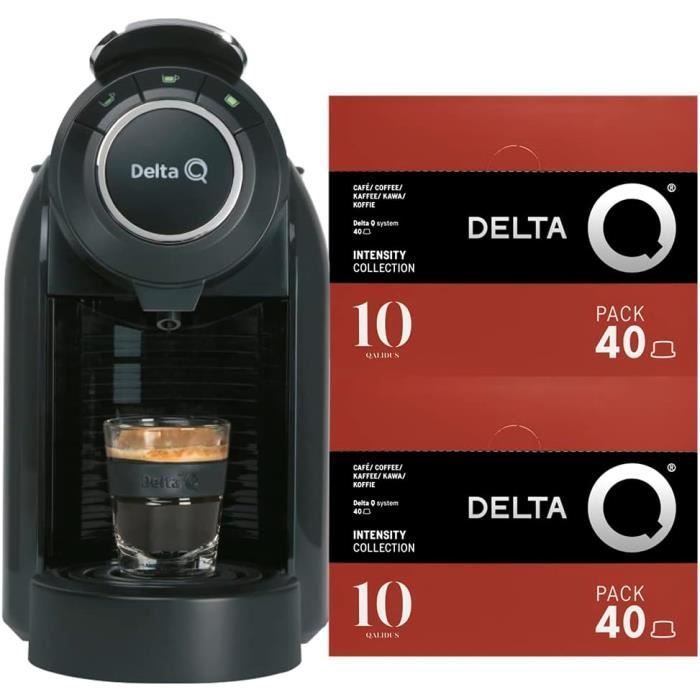Qool Evolution Machine À Café Noire + 2 Packs De 40 Capsules Qalidus ...