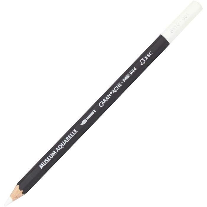 Caran Dache : Musée Crayon : Blanc[L1003] - Cdiscount Beaux-Arts et ...