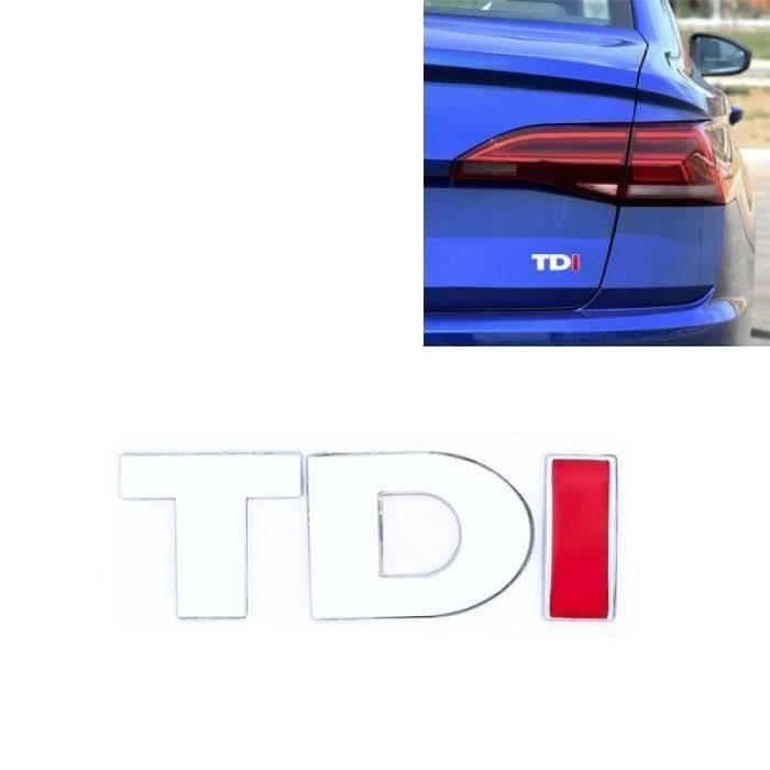 HYM13612-Emblème TDI Logo pour Audi Sticker Voiture Insigne badge ...