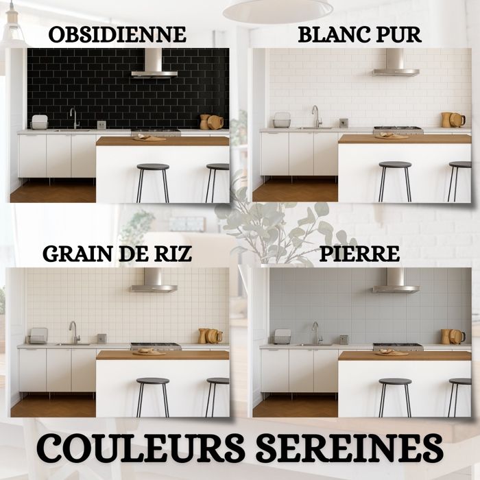 Peinture carrelage cuisine et salle de bain - BRICOSALVAJE - Vert ...