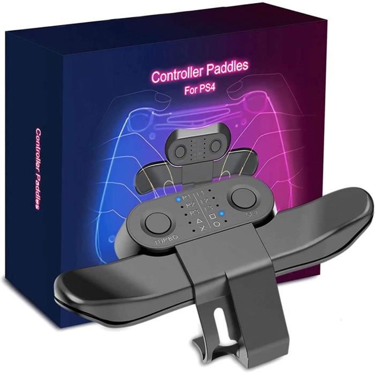 Strike Pack pour PS4, Fixation Dorsale de Commandes pour PS4, F.P.S ...