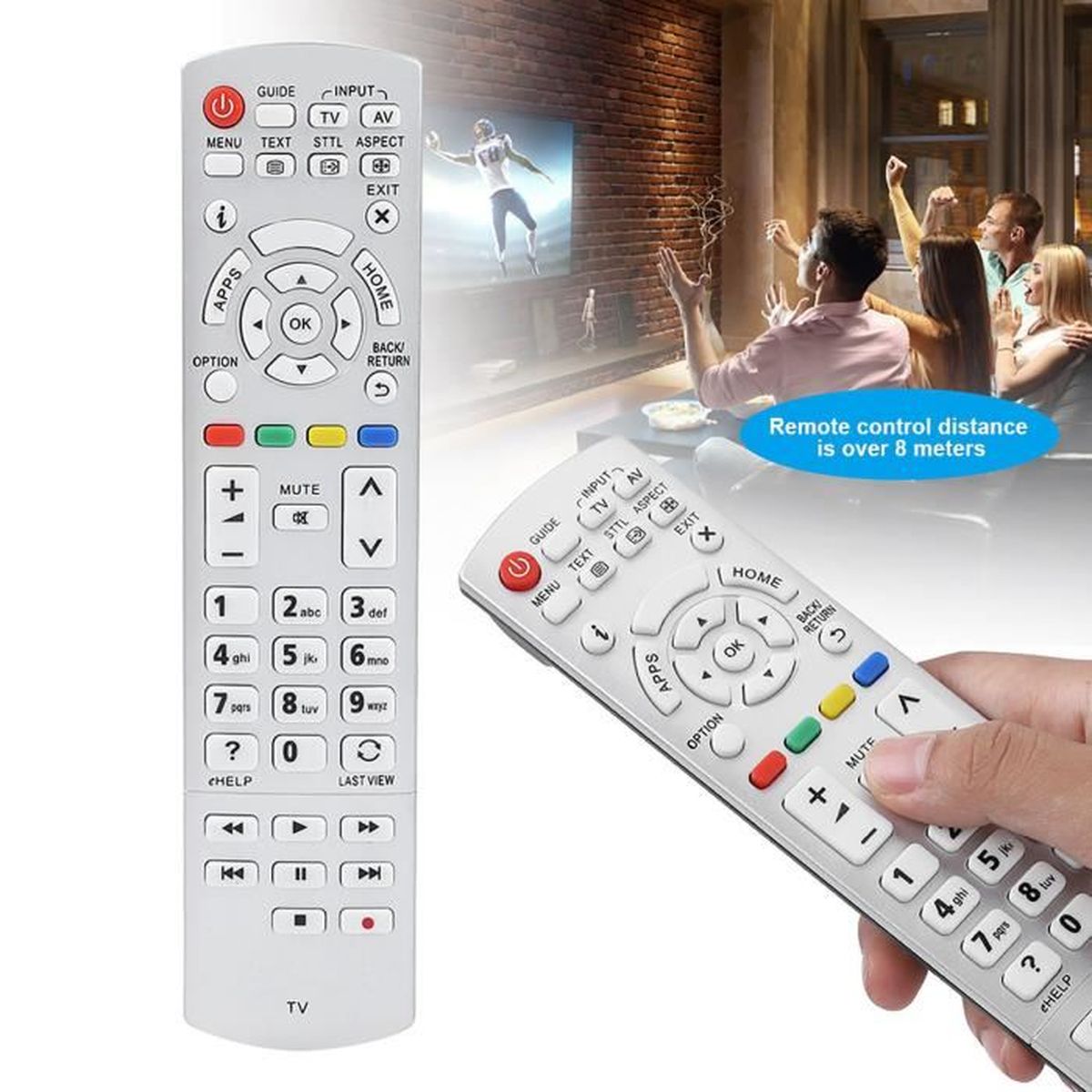 DUO Télécommande TV universelle intelligente pour téléviseur Panasonic En Stock - Cdiscount TV ...