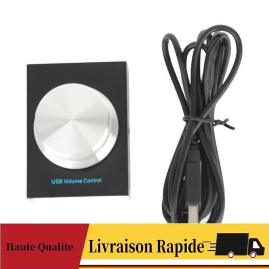 Contrôleur de volume USB - QIILU - AM U001 - Compatible Windows ...