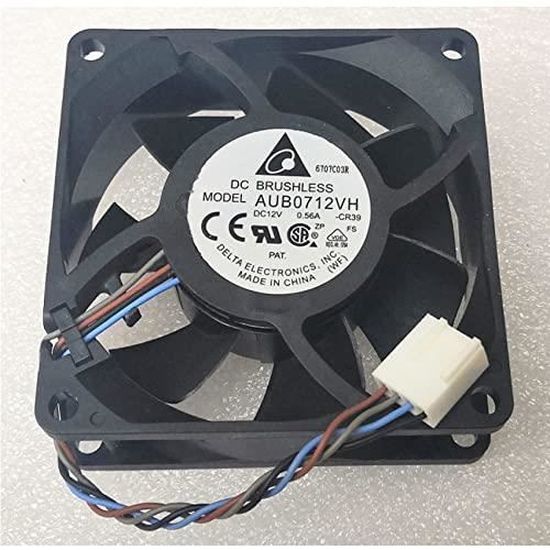 Original Delta Aub0712Vh 12V 0.56A 7Cm 7025 4-Wire Pwm Temperature Control Cooling Fan[L3617 ...