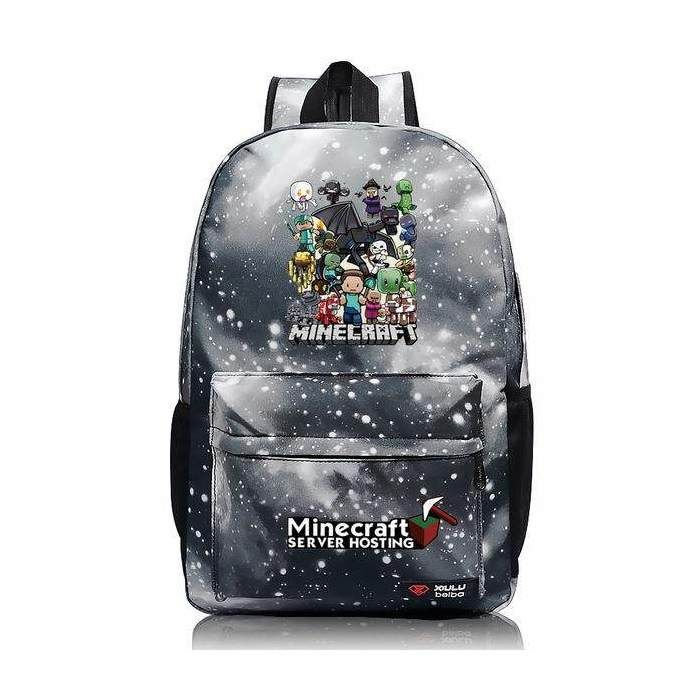 Sac à dos Minecraft pour adolescents, cartable léger imprimé en 3D pour ...