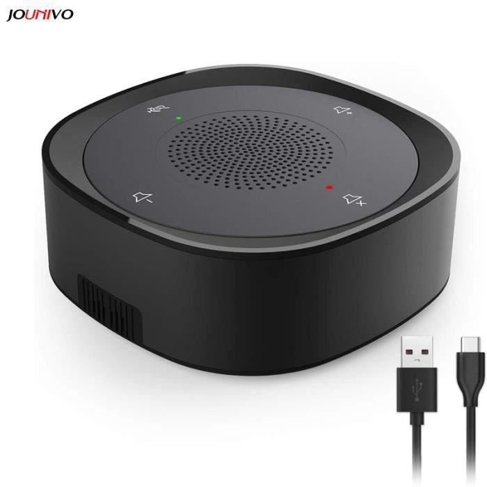 Micro JV801 Haut-parleur de conférence, Microphone USB de bureau, Micro ...