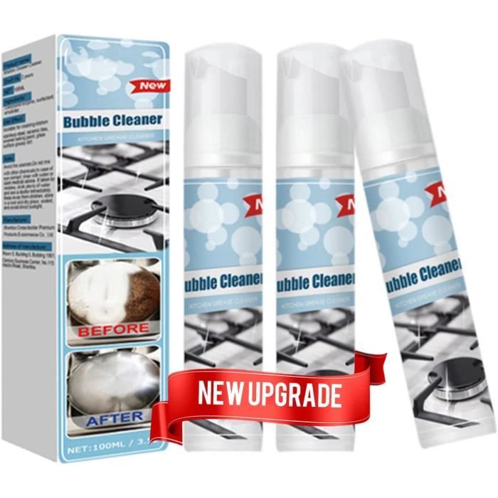 Bubble Cleaner Foam, New Upgrade Kitchen All-purpose Bubble Cleaner ...