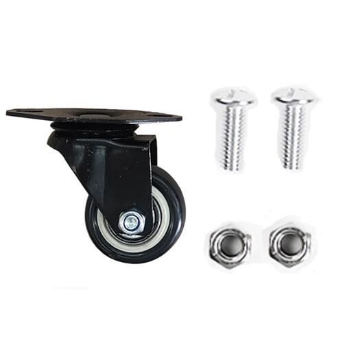 Roue - roulette,Chariot à roulettes en caoutchouc naturel pour monter ...