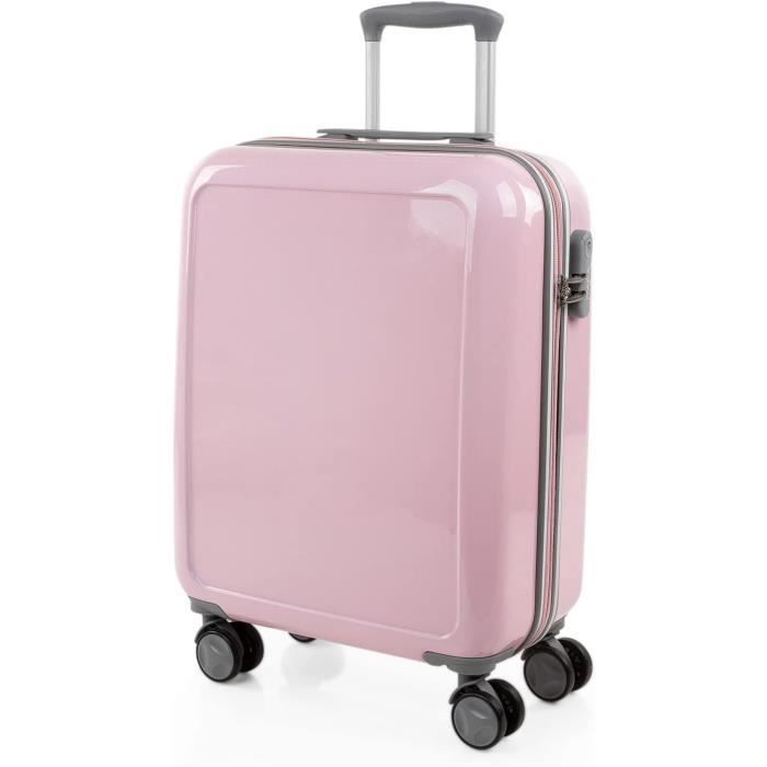 Valise Cabine - Itaca - Petite Valise Rigide 4 Roulettes - Rose