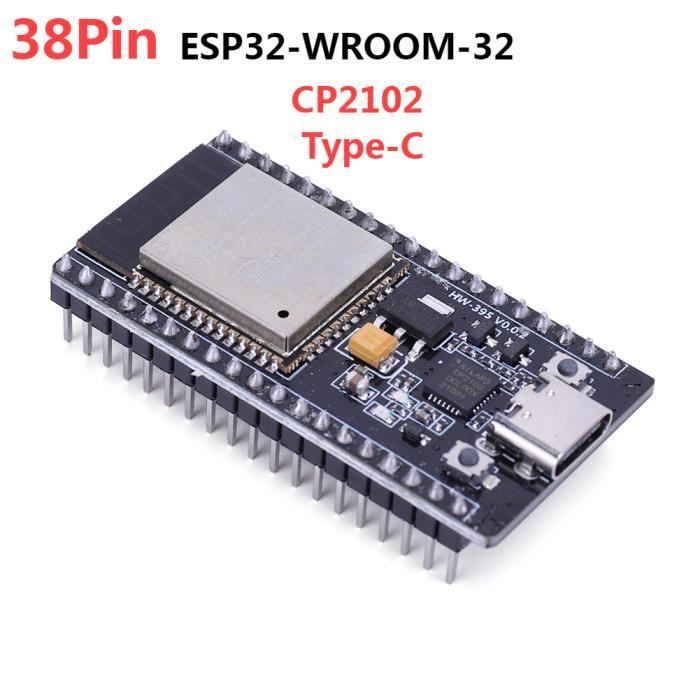 CP2102 Type-C 38pin - Nodemcu ESP32 6 000 Conseil ESP32-S 32Mbit éventuelles I Flash ESP32 ...