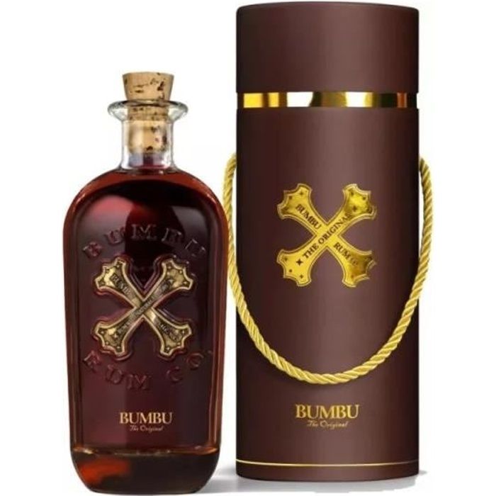 Rhum Bumbu The Original - Boisson spiritueuse à base de rhum - Barbades ...
