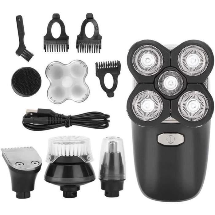 Rasoir Electrique Homme Rasoir Homme Electrique 5 en 1 Tondeuse Barbe ...