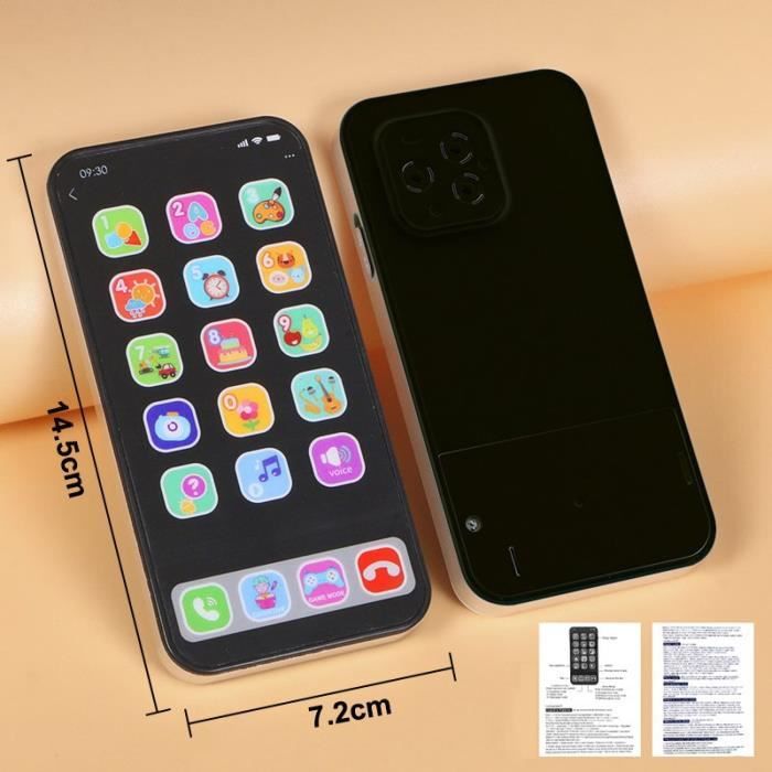 Poupon AQA0R Toy Cell Phone Educational Toys Cellphone Baby Kid ...