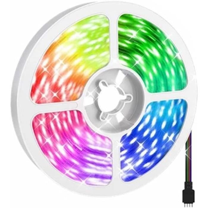 Led Strip Lumière 5050 Non Étanche Rgb Led Strip Lights Ruban Dc 12V ...