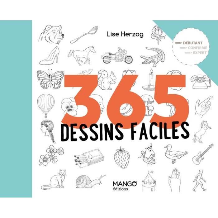 365 dessins faciles - Cdiscount Beaux-Arts et Loisirs créatifs