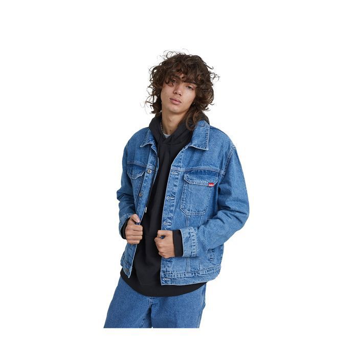 KICKERS Veste Denim Jacket bleu Bleu - Cdiscount Prêt-à-Porter