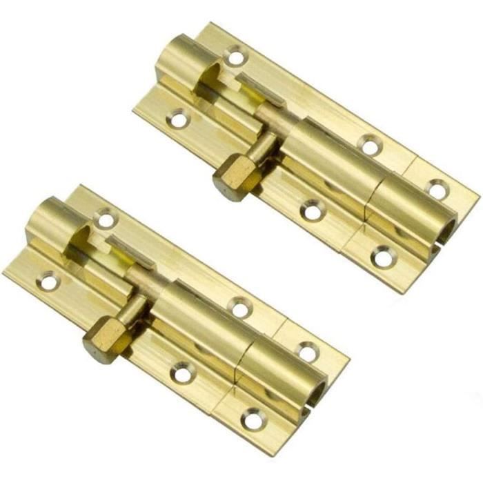 Verrou De Porte Verrou Coulissant Verrou De Porte Verrou 4 Pouces ...