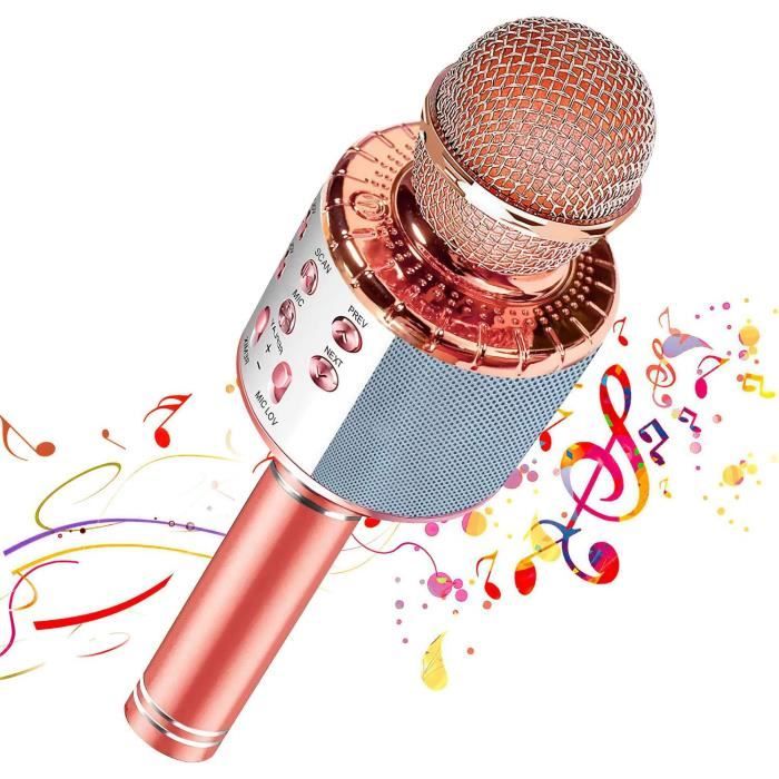 2020 Nouveau Design Microphone De Karaoké Bluetooth Sans Fil ...