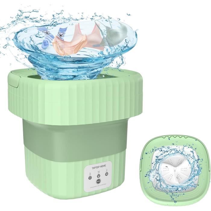 Mini Machine À Laver, Cuve À Linge Pliable De 6L Portable, Petite ...