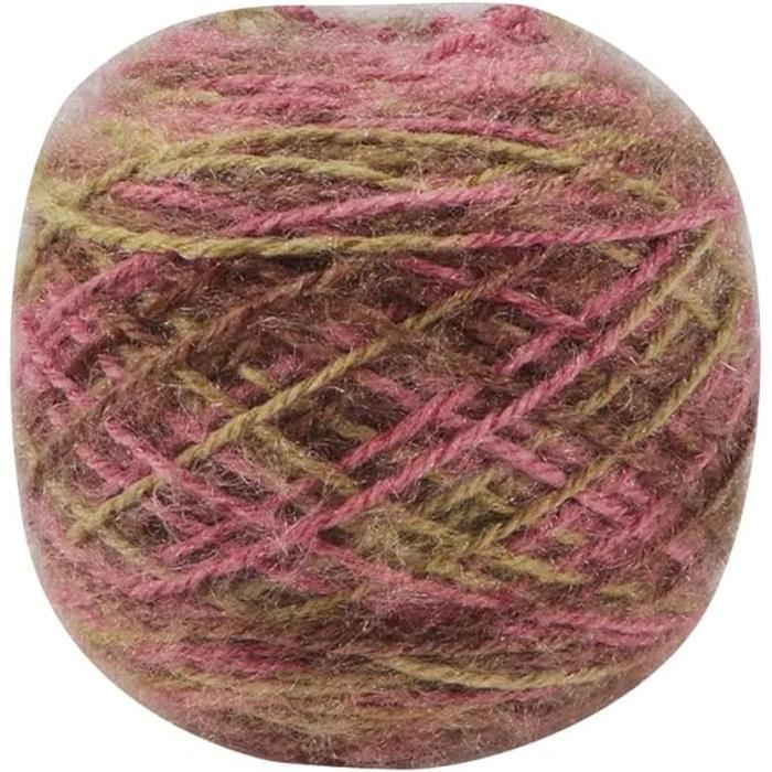 Fil De Laine À Tricoter Laine À Tricoter Multicolores 150G Fil À ...