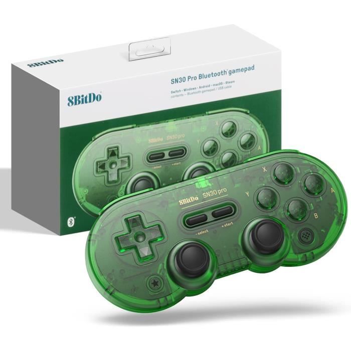 Manette De Jeu Bluetooth Sn30 Pro Compatible Avec Switch Pc, Manette De ...