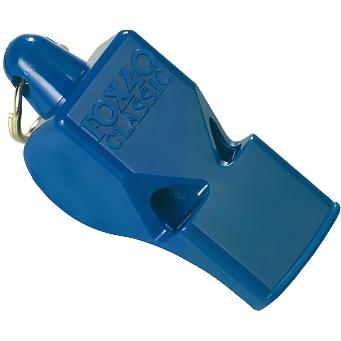 Sifflet FOX 40 strident sans bille Bleu - Cdiscount