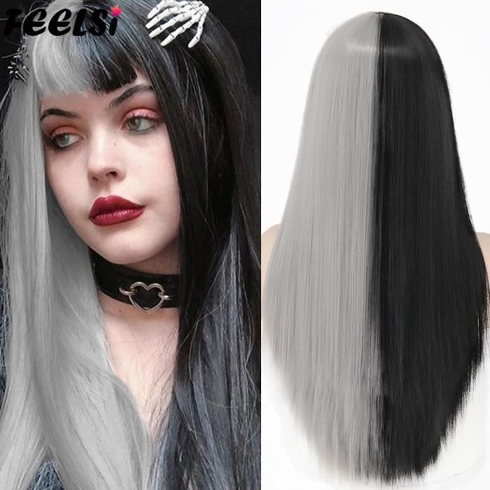 FAUX CHEVEUX - EXTENSIONS,4-30HL-24 pouces--perruque Lolita synthétique ...