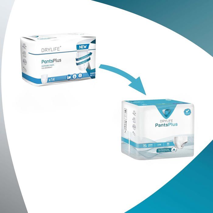 Blanc Pants Plus Jetable Slips Absorbants pour Hommes et Femmes ...