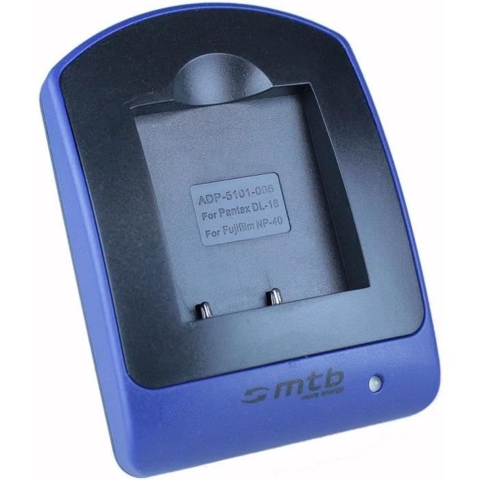 Batterie + Chargeur (Usb-Auto-Secteur) Pour Fuji Np-40 - Pentax D-Li8 ...