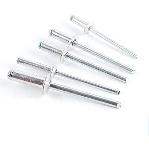 Lot de 20 Goujons Plats, Goujons métalliques en Laiton Massif, Rivet en ...