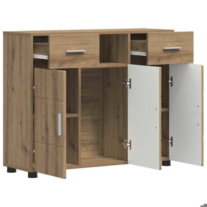 Moderne Buffet Salon Classique - Commode Chambre Elégant Buffet chêne ...