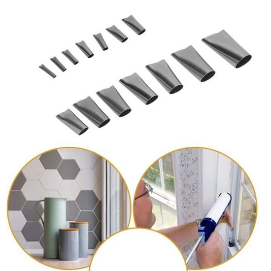 Fafeicy Set de 14 embouts de calfeutrage en acier inoxydable ...