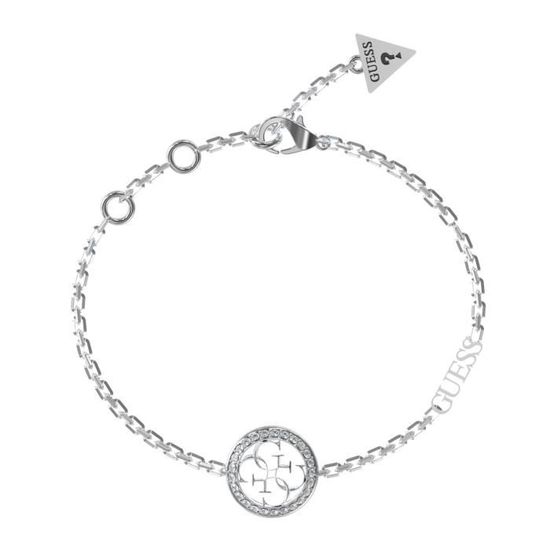GUESS Life in 4G Logo Bracelet Silver [198630] - bracelet bracelet argenté - Achat / Vente ...