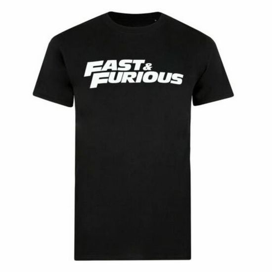 T-shirt Fast & Furious Homme - Logo - Col ras-du-cou - Manches courtes ...