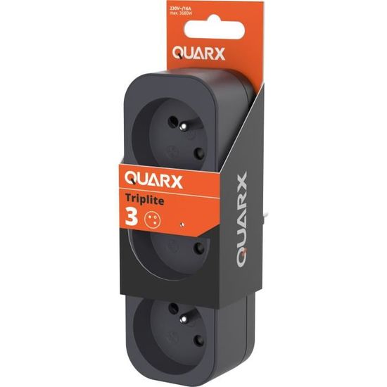 Triplite - QUARX - 3P 16A - Compacte, conforme NF - Cdiscount Bricolage