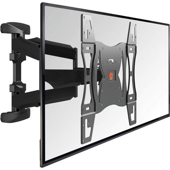 Base 45 L Support Mural Tv Orientable Pour Écrans 40-82 Pouces ...
