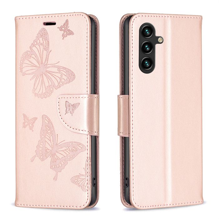 Housse Samsung Galaxy A15 4G/5G, Etui en Cuir PU Protection Housse ...